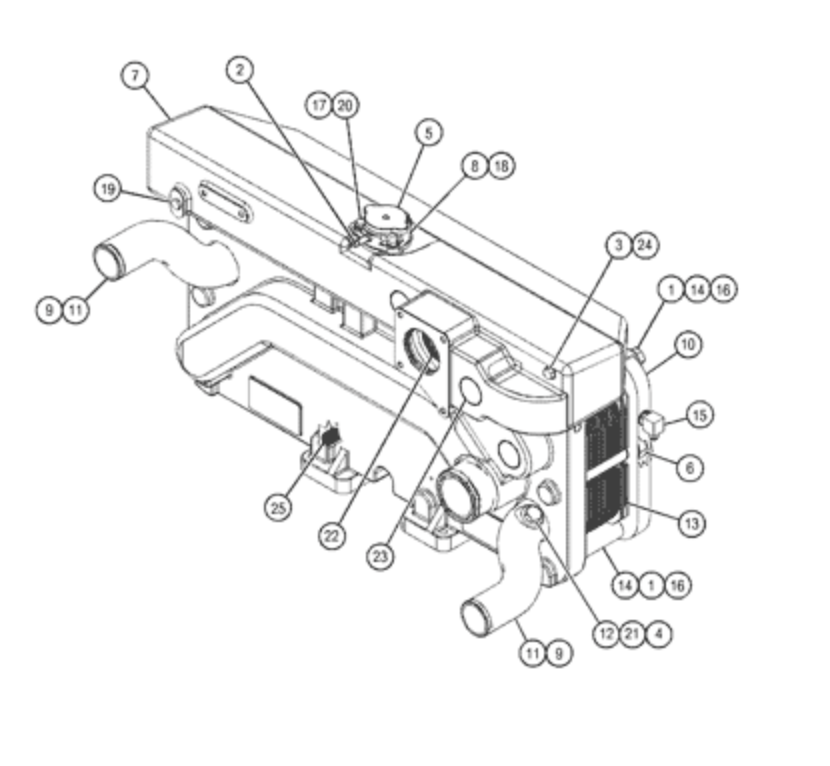 New Caterpillar Sea Water Heat Exchanger 373-2563 (3732563, 290-3990 ...