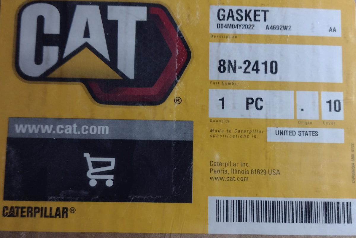 Caterpillar gasket 8N-2410 (8N2410) – Yellow Power