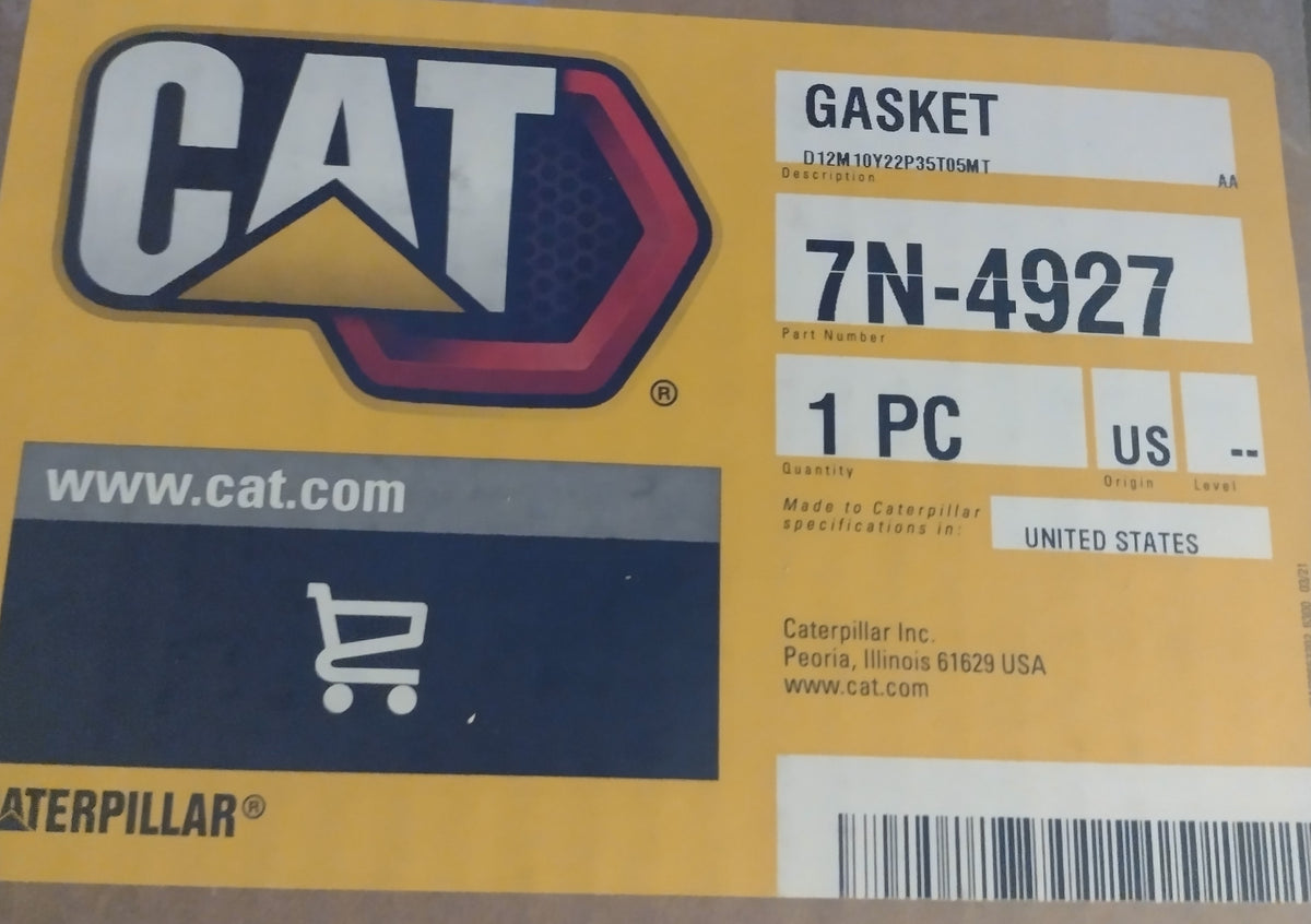 New Caterpillar gasket 7N-4927 (7N4927) – Yellow Power