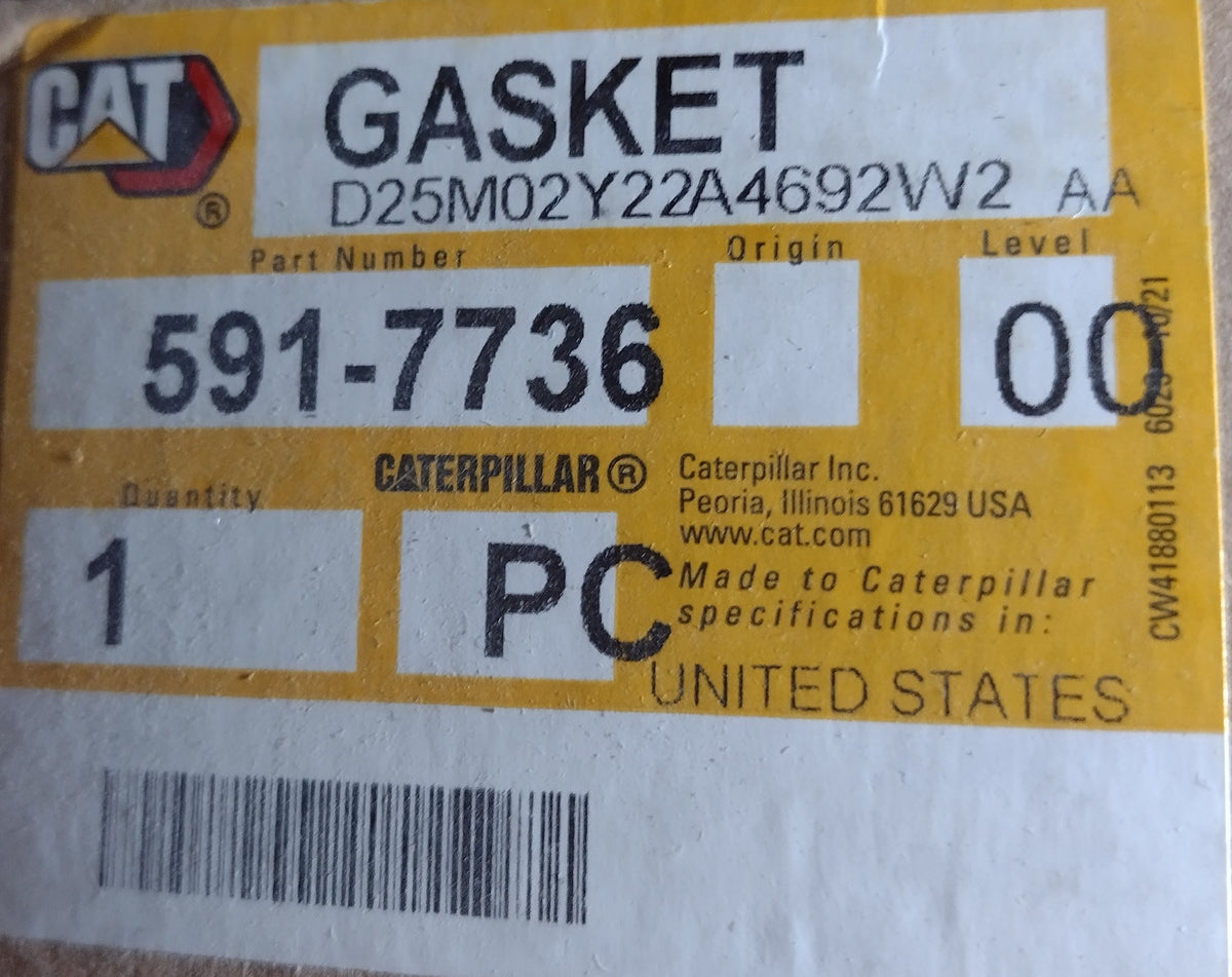 New Caterpillar head gasket 591-7736 (5917736) – Yellow Power