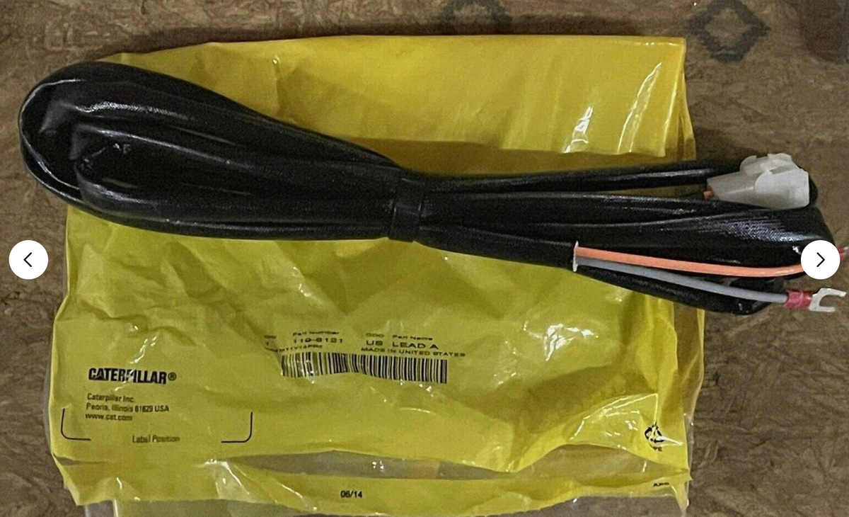 New Caterpillar Lead Assembly 119-8121 (1198121) – Yellow Power