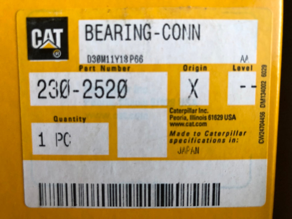 New Caterpillar con rod bearing 230-2520 (2302520) – Yellow Power