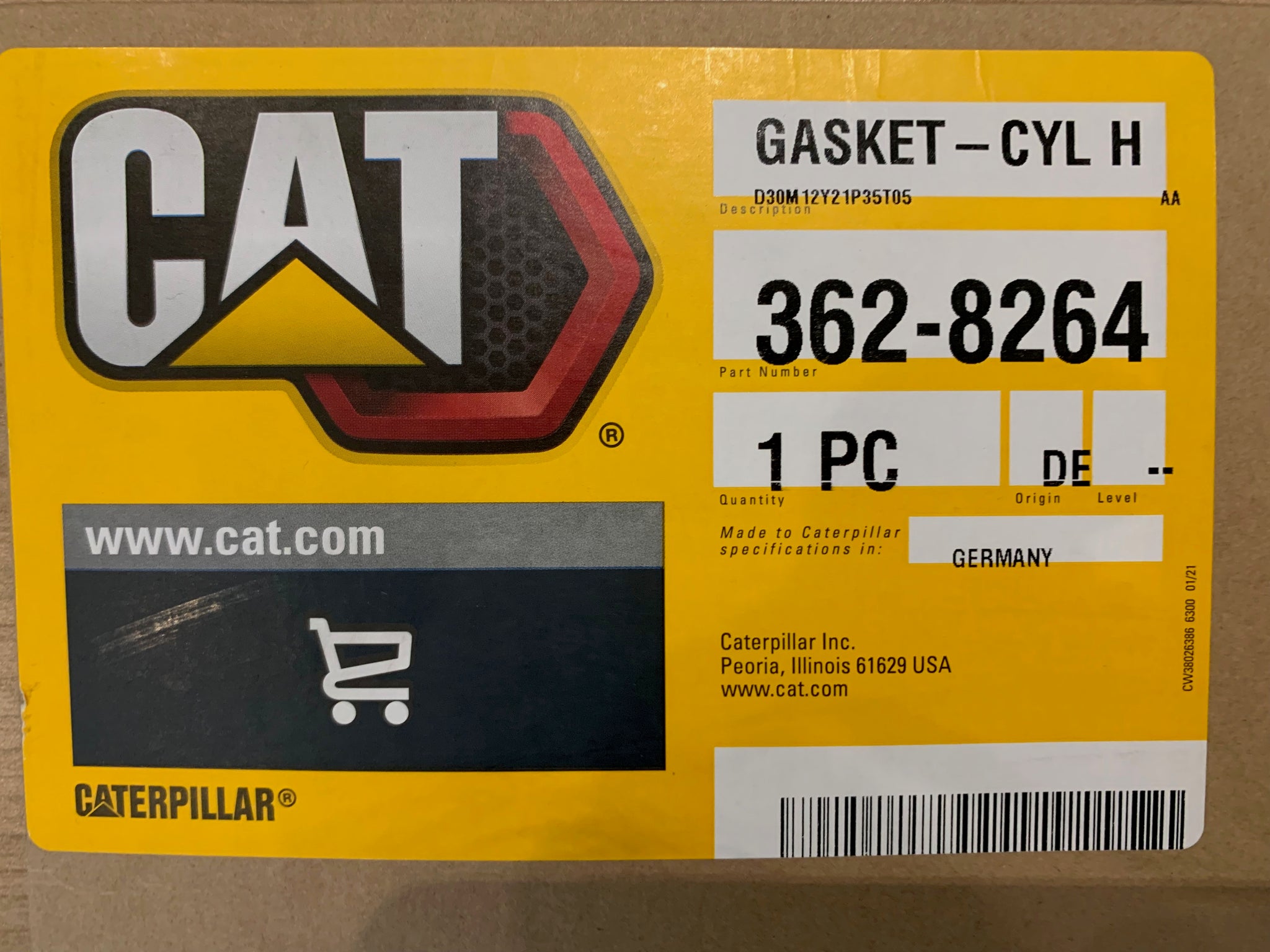 New Caterpillar head gasket 362-8264 (3628264) – Yellow Power