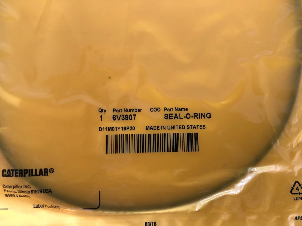 New Caterpillar seal 6V-3907 (6V3907, 8T-7195, 8T7195) – Yellow Power