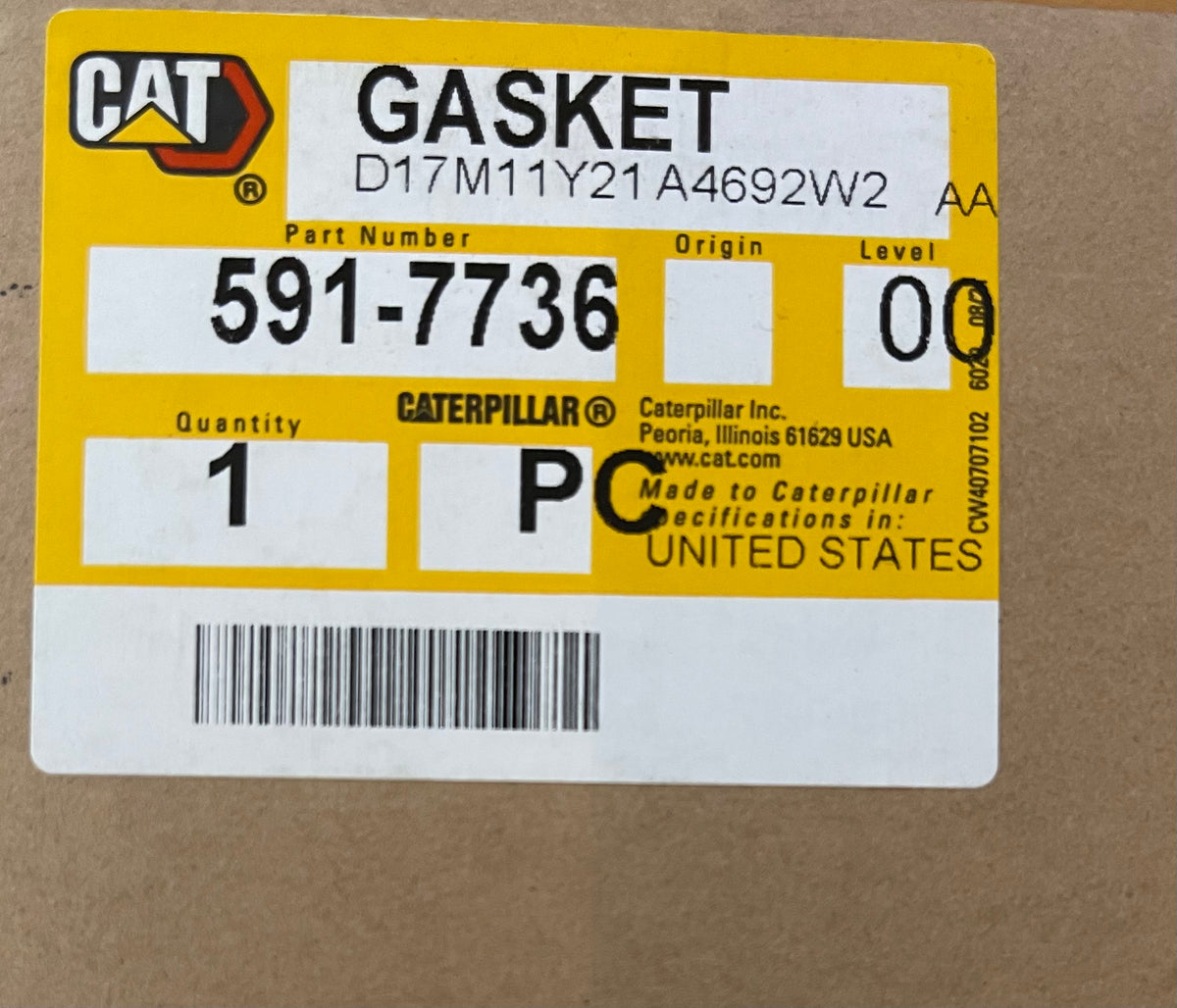 New Caterpillar Gasket 591-7736 – Yellow Power