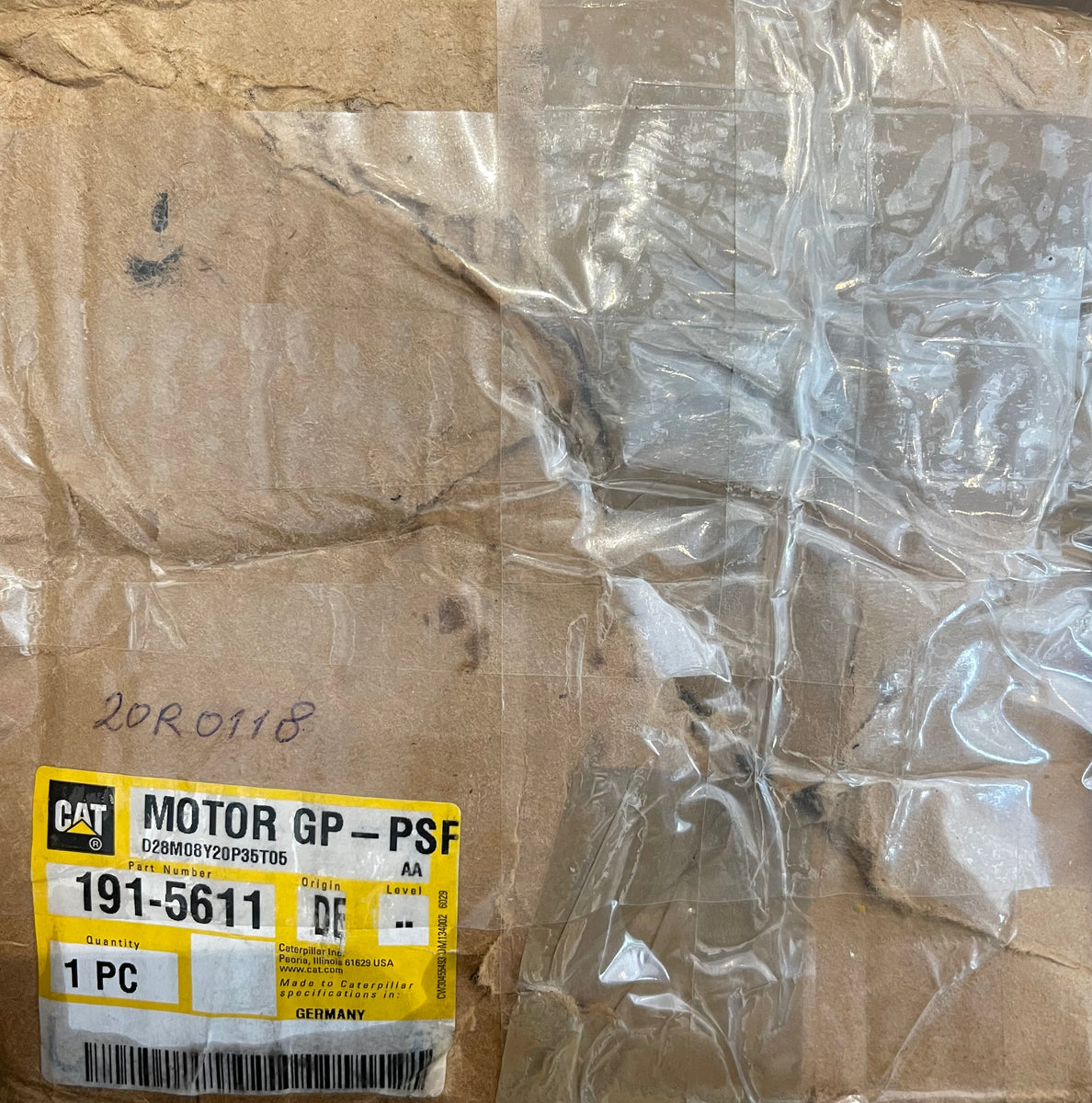 New Caterpillar Piston Motor 191-5611 (1915611, 20R-0118, 20R0118 ...