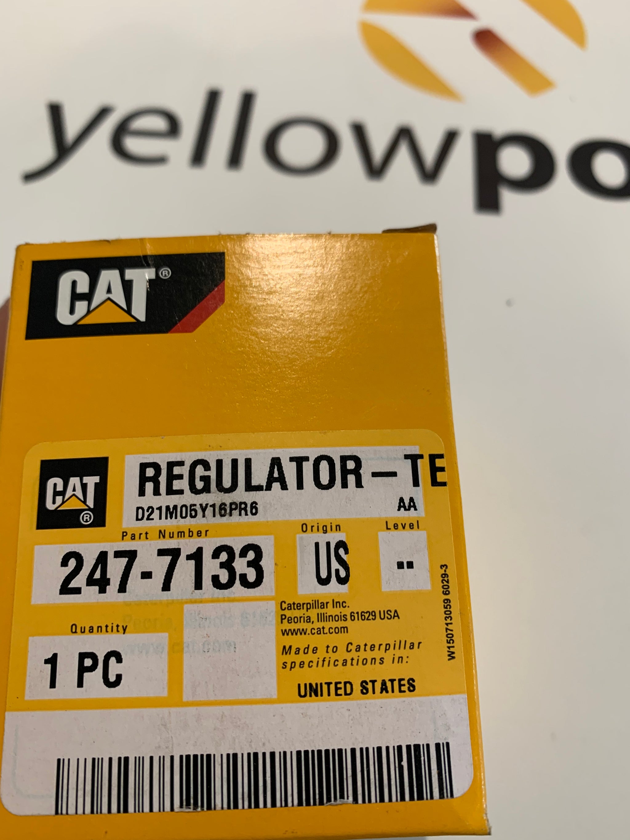 New Caterpillar temperature regulator (thermostat) 247-7133 (2477133 ...